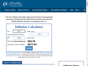 Is usinflationcalculator.com down? — SiteStatus.org